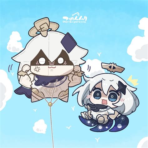 Paimon Genshin Impact Drawn By Arikuigames Danbooru