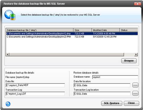 Frequently Asked Questions On Backup And Restore Of Ms Sql Server Database