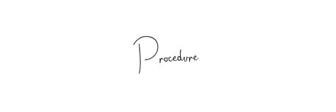 100 Procedure Name Signature Style Ideas Creative Autograph