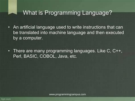 Introduction To C Programming Pptx