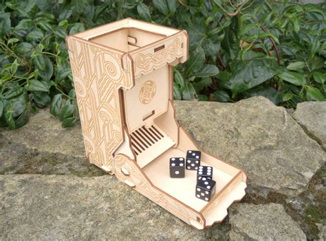 Compact Dice Tower free shipping worldwide by ThaumaturgyDesign