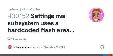 Settings Nvs Subsystem Uses A Hardcoded Flash Area Label · Issue 30152