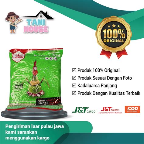 Jual Pupuk NPK Kemasan 1 KG BOOST 325 NPK 15 10 20 TE Cap Tawon