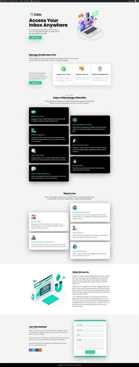 Md Zakaria Islam Nayeem On Linkedin Elementor Wordpress Landingpagedesign Squeezepage