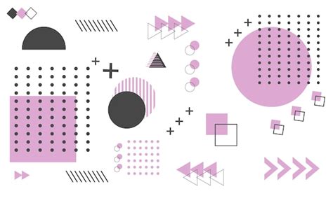 Premium Vector Vector Memphis Elements