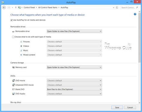 How To Enable Or Disable AutoPlay In Windows 11 10
