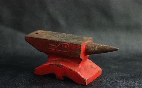 Vintage Miniature Anvil Vintage Anvil Soviet Anvil Small Anvil