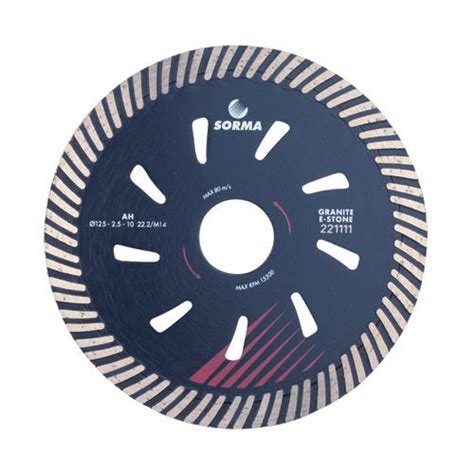 Disque Diamant Ø mm Moyeu Déporté mm Granit Calcaire Dur SORMA OUTILLAGE PIERRE