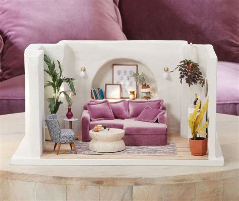 Behind The Scenes Making A Mini With Mandi Johnson Modern Dollhouse