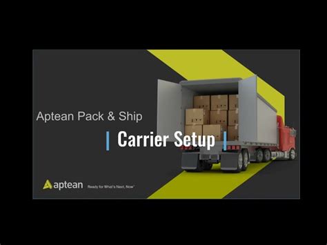 Aptean Ship Video Tutorials Aptean Ship