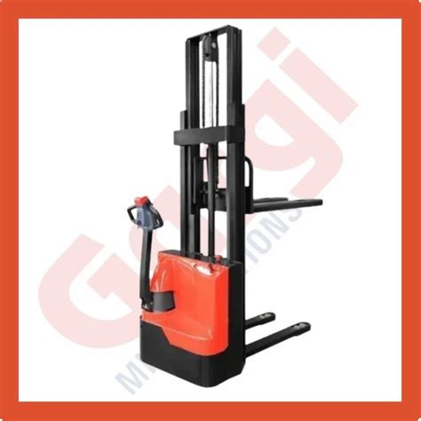 Semi Electric Stacker At ₹ 85500 Semi Electric Pallet Stacker In