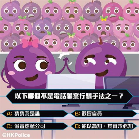 騙案追縱電話騙案4步曲 吉祥物提子提你防騙子 博客文章