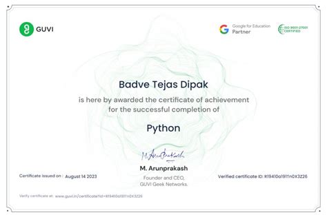 Tejas Badve On Linkedin Hey Connections I Am Glad To Share With You