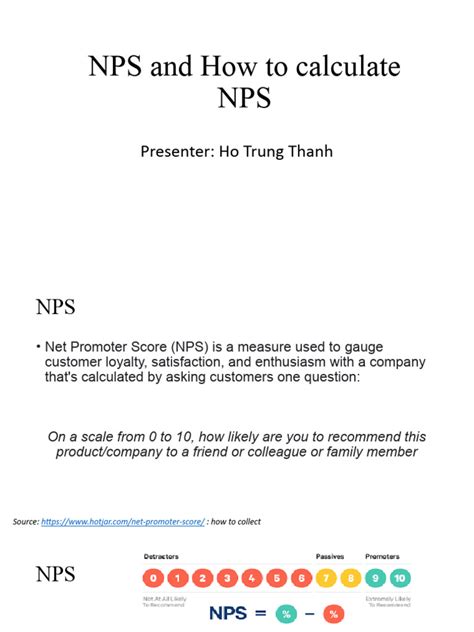 nps and how to calculate nps pdf