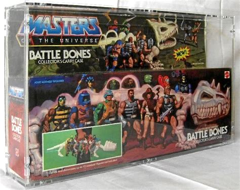 Motu Battle Bones Case Motu Vintage Motu Figuren Vitrinen Sorade