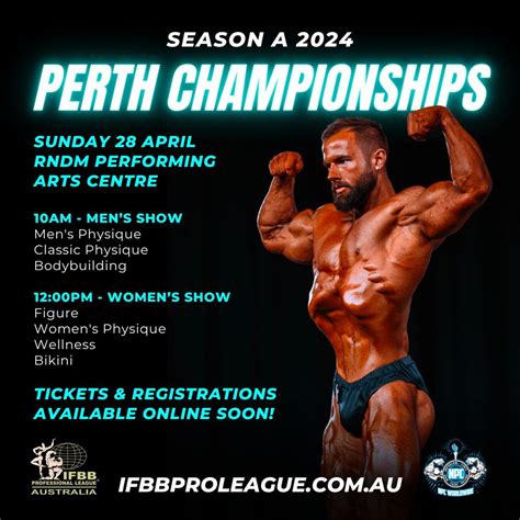 2024 IFBB Professional League Perth Championships NPC News Online