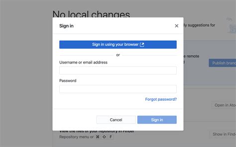 Github Desktop Authentication Primarily Through Browser Flow · Issue