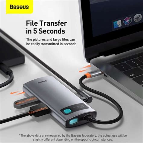 Baseus Metal Gleam Series 4 In 1 Type C Multifunctional Hub Baseus