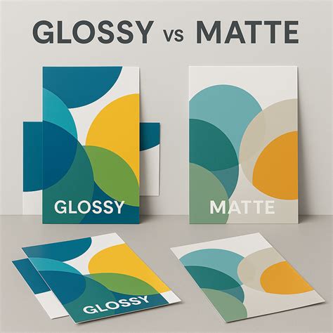 Glossy Vs Matte Printing Finishes Tray Inc