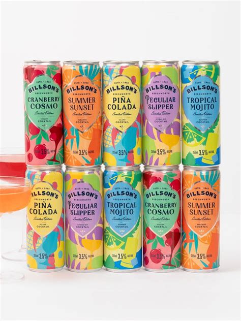 Premixed Cocktails Billsons Beverages