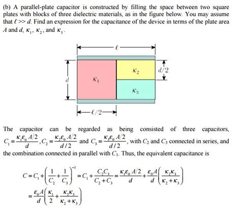 Capacitance Of A Capacitor Formula