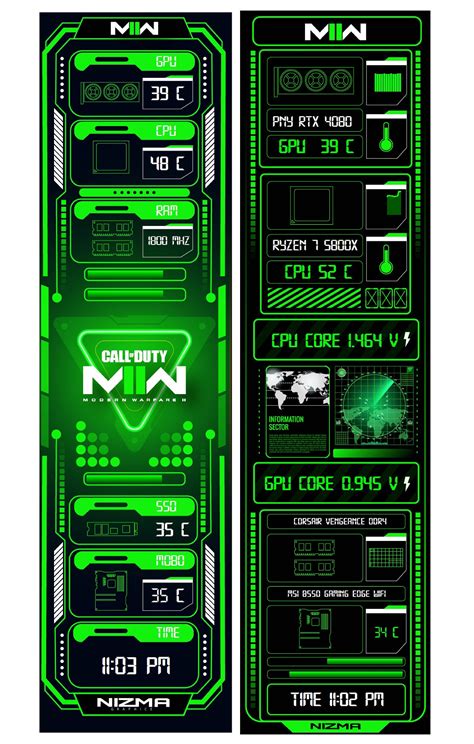 Video Game Sensor Panel Templates 2pc Png 515 X 1920 126 Displays