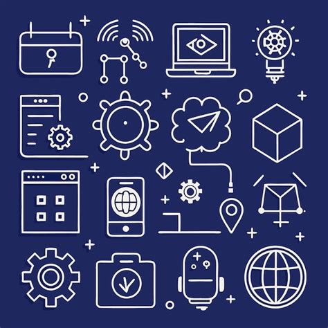 Código De Desenvolvimento E Implantação Da Web Vetor Premium Gerado Com Ia