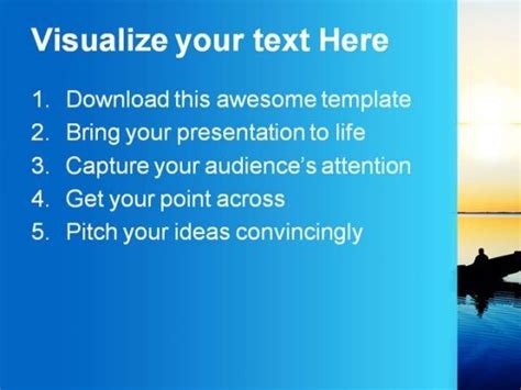 Sunset Beach Powerpoint Templates And Powerpoint Backgrounds 0711