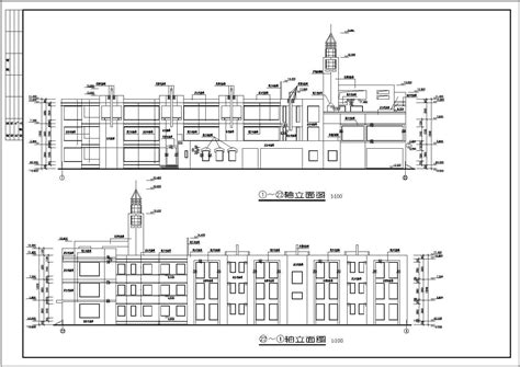 教室平面图 建筑设计 土木在线