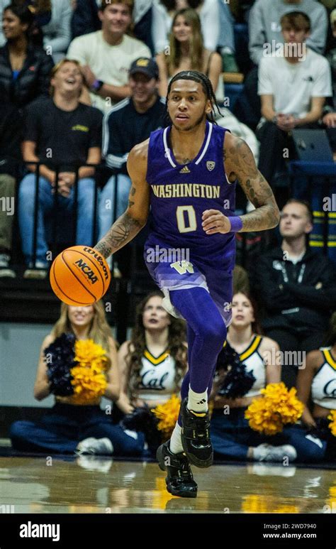 Haas Pavilion Berkeley Calif Usa 18th Jan 2024 Ca Usa Washington