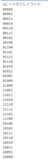 PythonのSymPyでGrayCodeの生成例題について マスジョイ