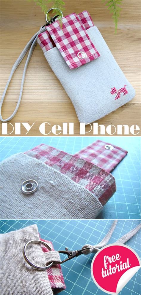 Diy Cell Phone Bag ~ Free