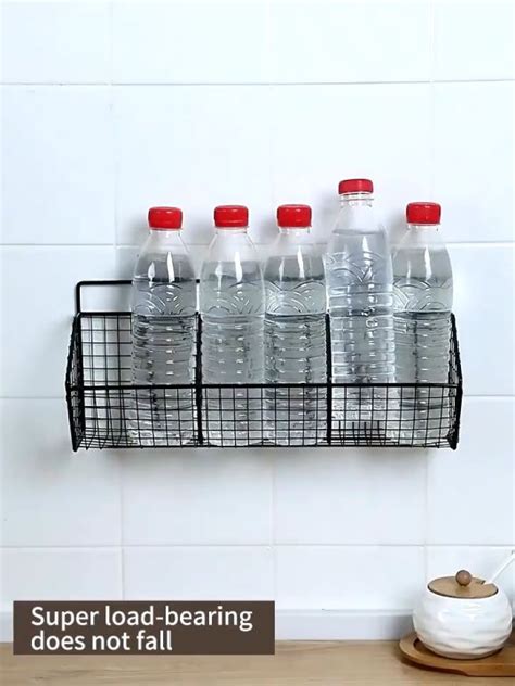 Yo Wall Mounted Kitchen Racks Spice Storage Holder Organizer Kitchen