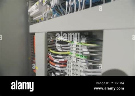 Distribution Board Of Diesel Generator Electrical Panel Of An