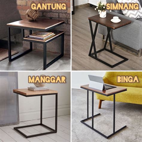 Jual Bedside Table Meja Minimalis Murah Meja Laptop Coffee