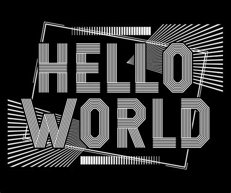 Hello World Stock Vectors Royalty Free Hello World Illustrations