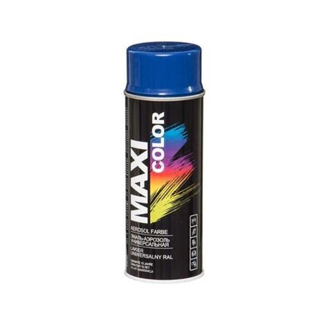 ᐉ Автокраска аэрозольная Maxi Color 400 мл RAL 5022 Темно-синий ...