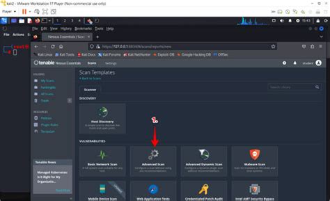 Nessus Lesson Scan With Nessus On Kali
