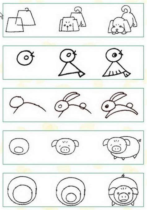 绘画过程图简笔画教程视频（流行18张）简笔画图片大全