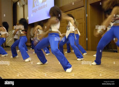Female Women Fit Young Athletic Dancers American Orlando Magic