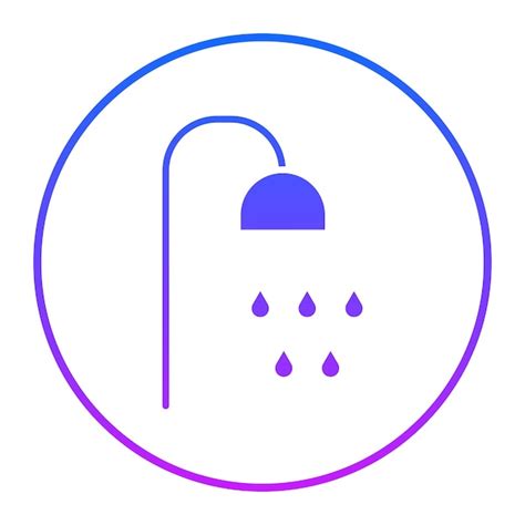 Premium Vector Shower Vector Illustration