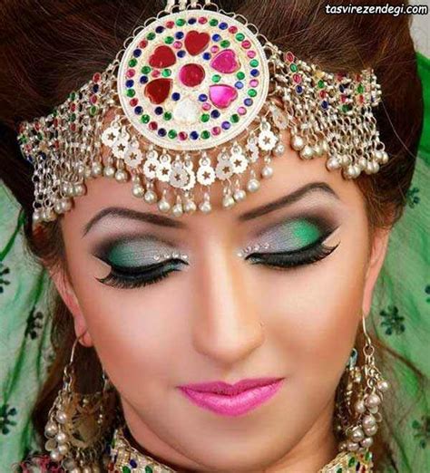آموزشی زیباترین عکسهای جذاب از آرایش هندی عروس