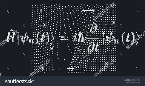 Erwin Schrodingers Schroedinger Linear Partial Differential Stock Vector Royalty Free