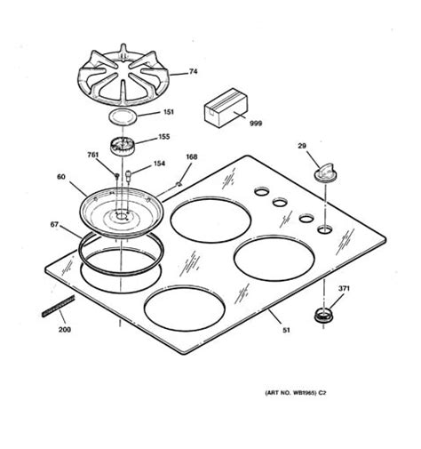 Ge Profile Gas Range Parts Diagram Reviewmotors Co