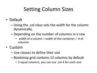 Intro to Bootstrap | PPT