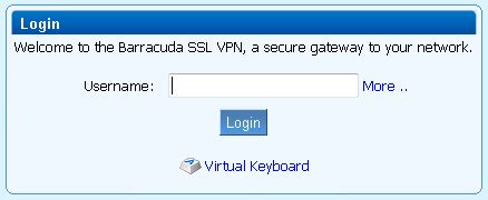 SSL VPN Standalone Agent User Guide Barracuda Campus