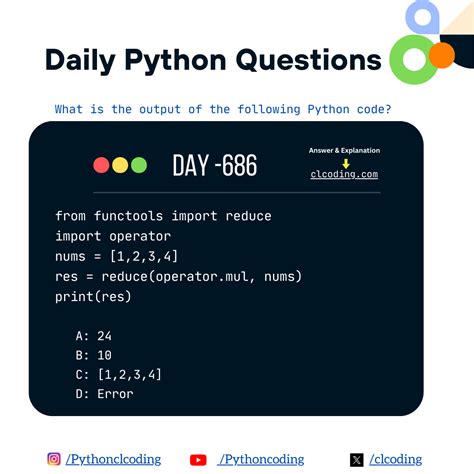 Python Coding Challenge Day 685 What Is The Output Of The Following