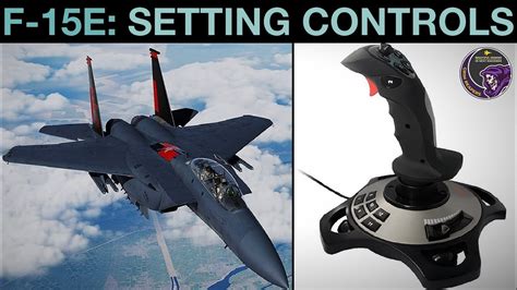 F 15e Strike Eagle Setting Joystick Hotas Controls Front Seat Pilot
