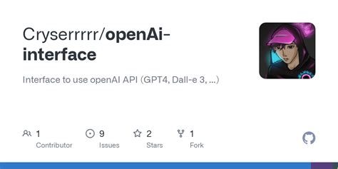 Github Cryserrrrropenai Interface Interface To Use Openai Api Gpt4