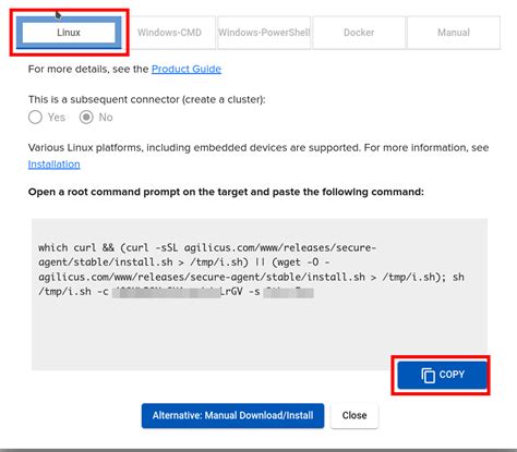 Synology Connector Install Agilicus